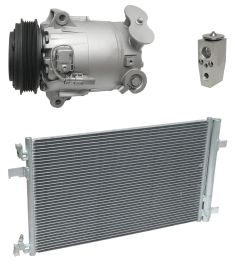 2017 Chevrolet Impala LT 2.5L Compressor and Condenser Kit (KT EA88A)