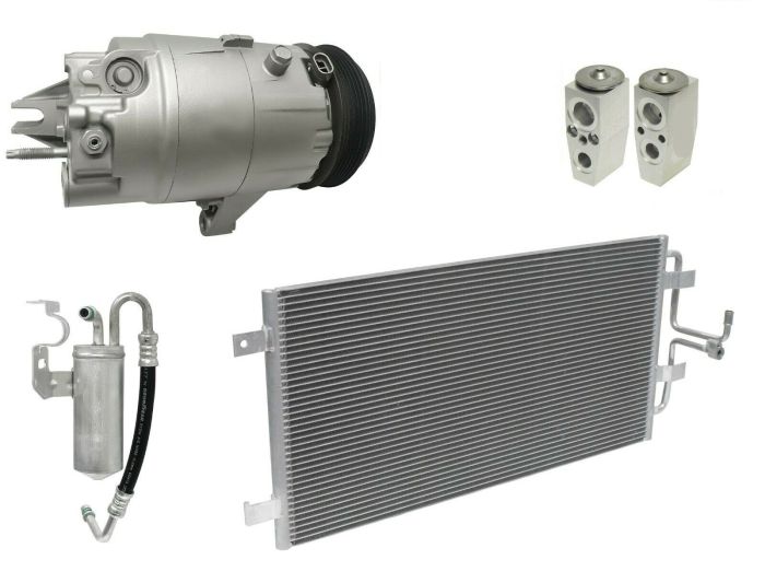 2004 Pontiac Grand Prix GTP 3.8L Compressor and Condenser Kit (KT CG78A)