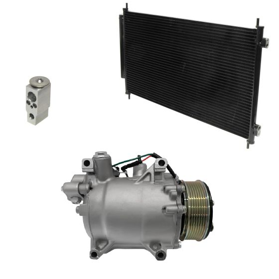 2009 Honda CR-V EX 2.4L Compressor and Condenser Kit (KT DD34A-N)