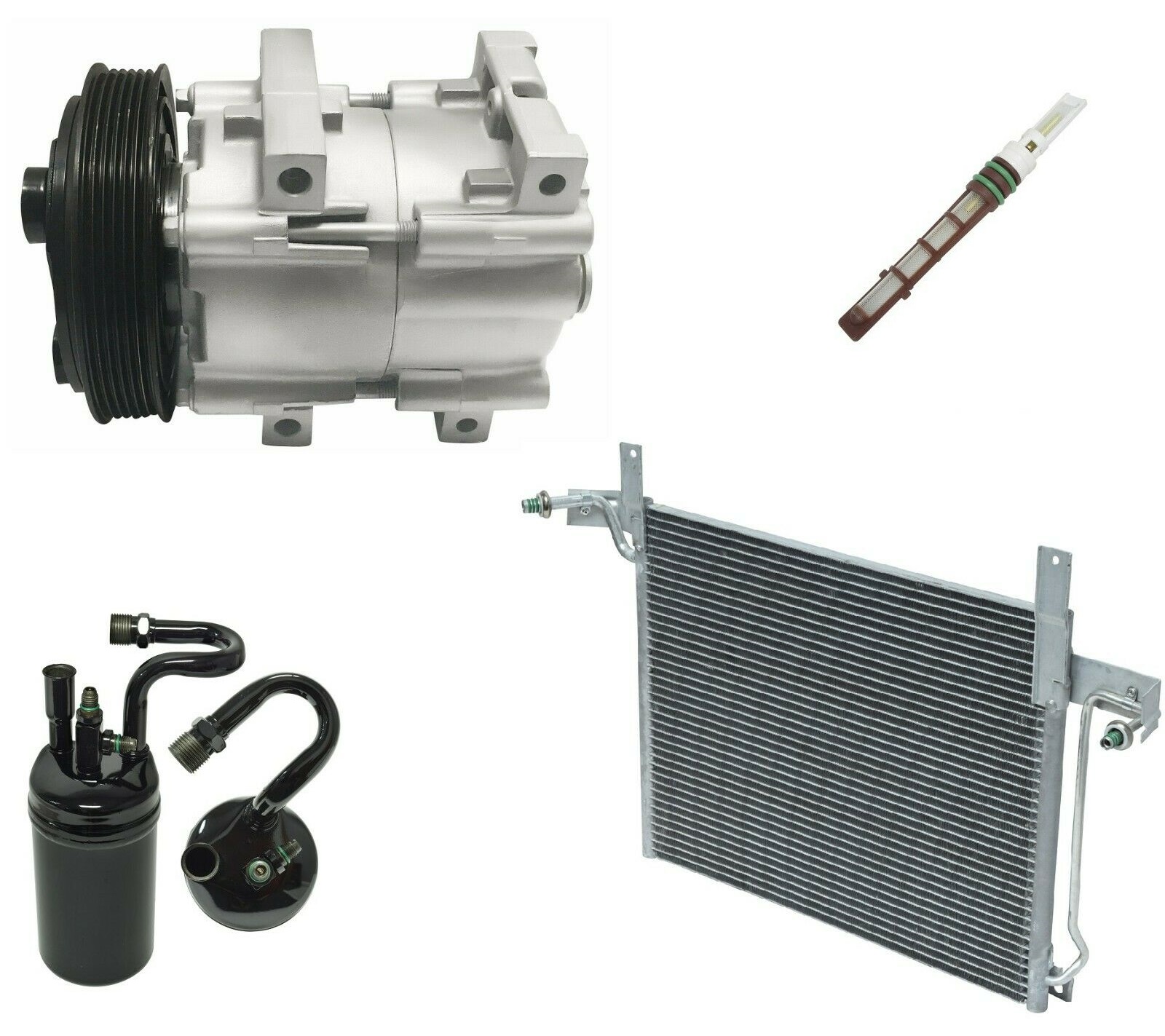 1991 Ford Ranger XLT 2.3L Compressor and Condenser Kit (KT AC83A)